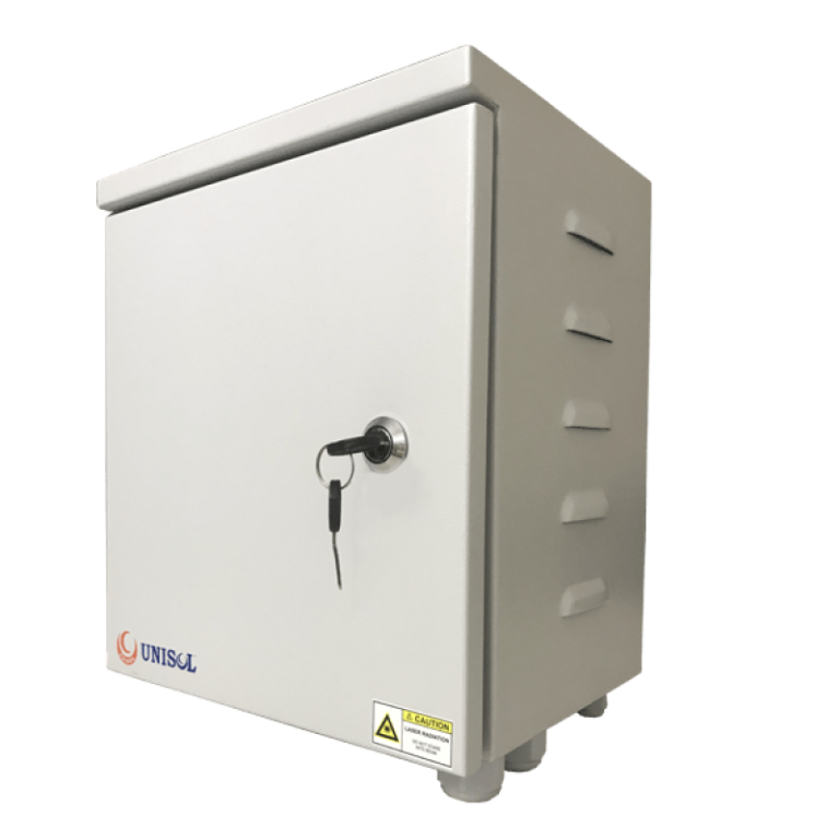 Mini Outdoor Pole Mount Rack - Unisol Communications