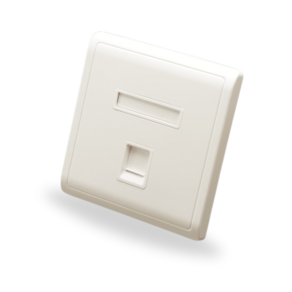 Face Plate – Cat6 Ethernet Wall Plate for Network Outlets