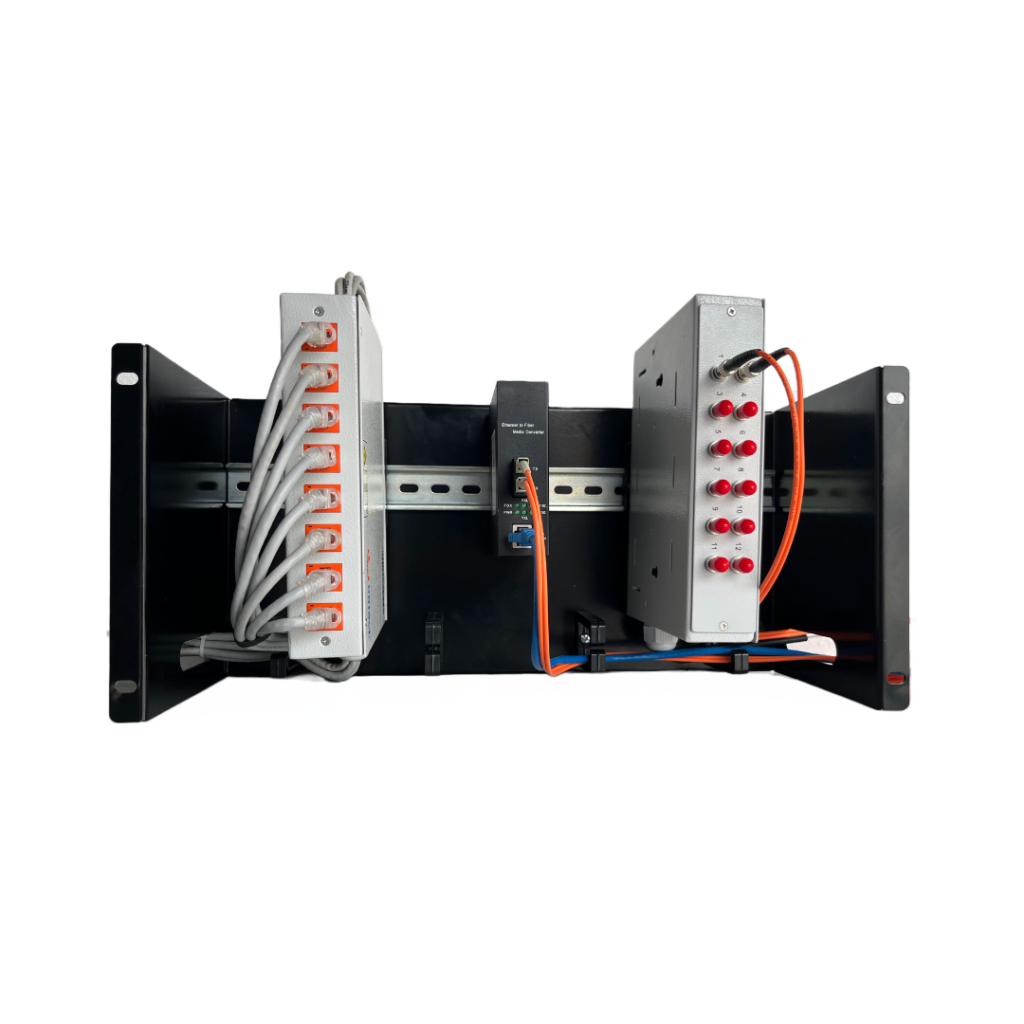 19 Inch Rack Mount Din Rail Chassis Panel (4U/5U) - Unisol