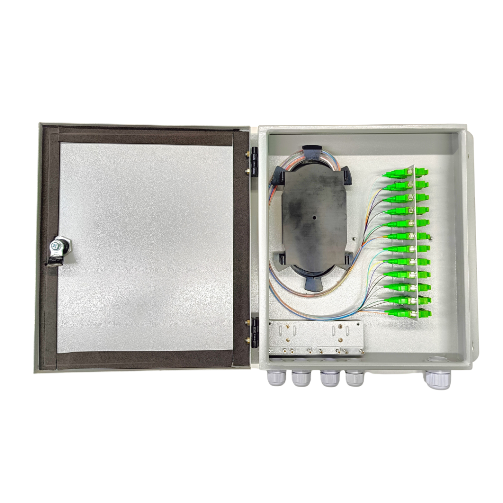 24 Port Wall Mounted Fiber Patch Panel / LIU - Unisol