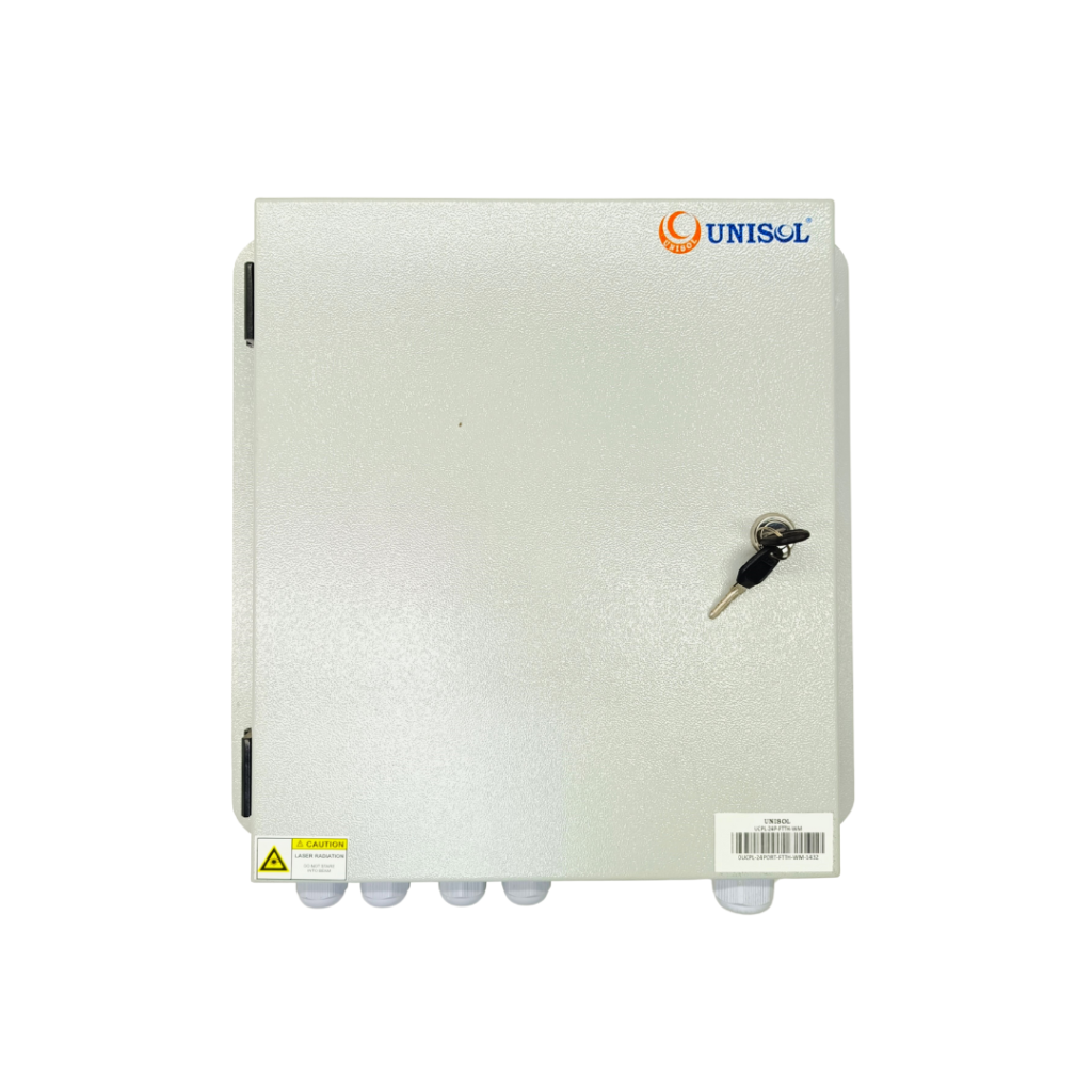 24 Port Wall Mounted Fiber Patch Panel / LIU - Unisol