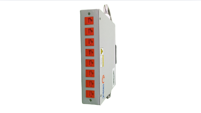 Din rail RJ45 Patch Panel | Cat6 DIN Rail Mount Patch Panel